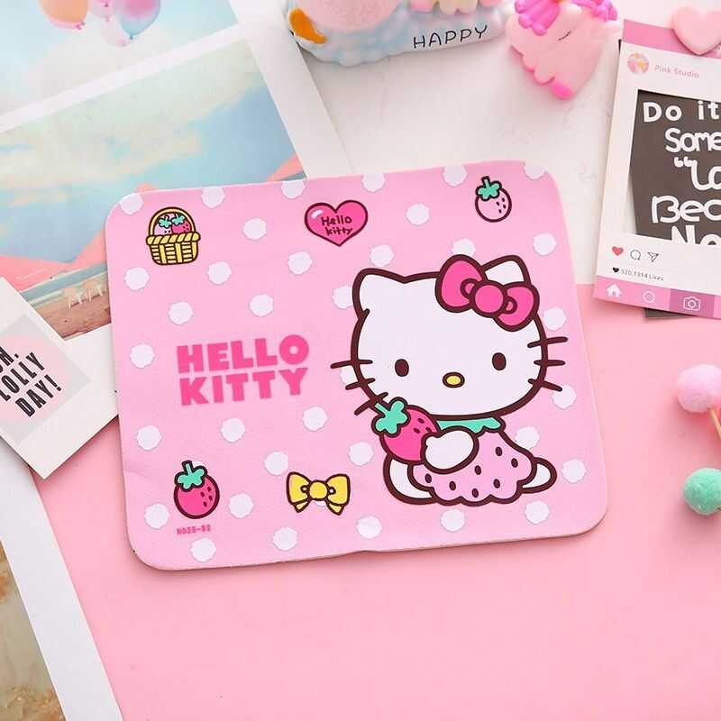 20*24Cm Cartoon Cute Hello Kitty Design Mouse Pad Kwl | Shopee Philippines