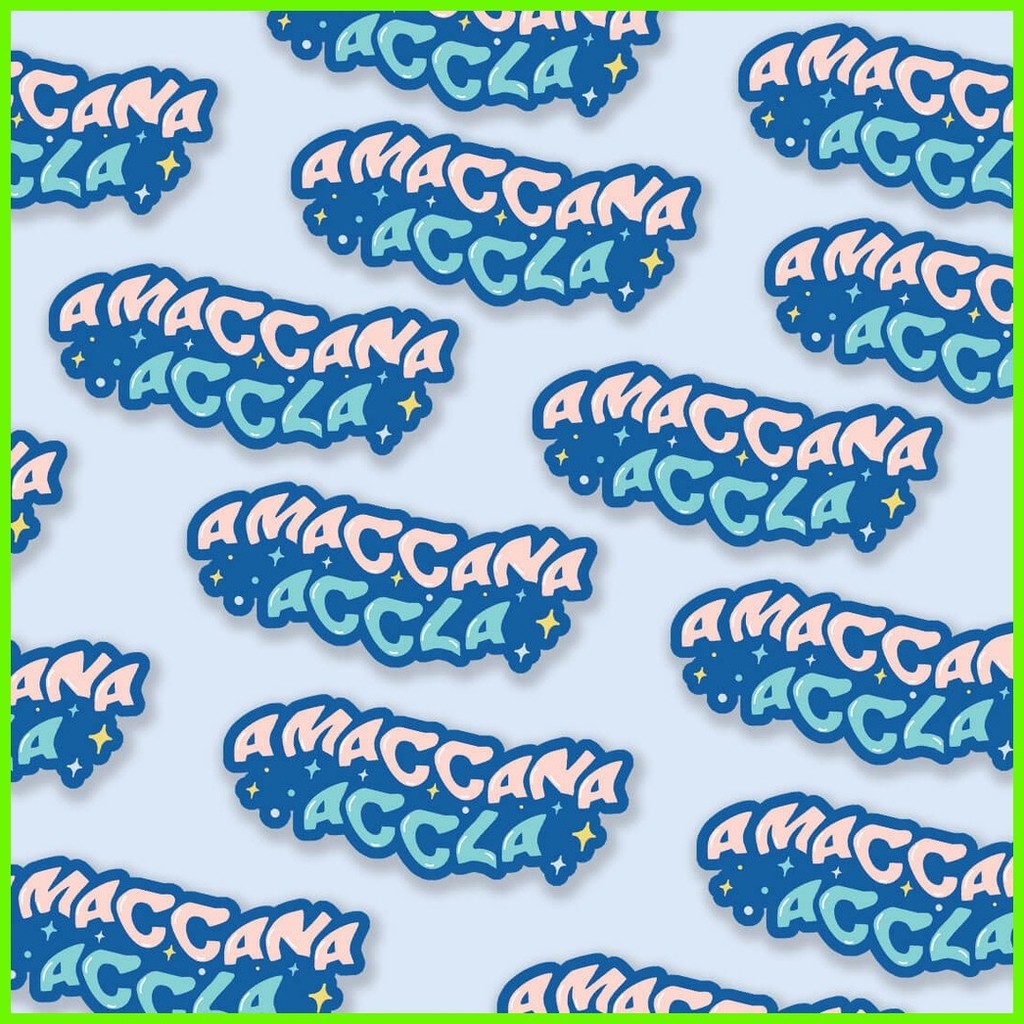 Besty&Coco - Amaccana Accla and Dasurv Waterproof Sticker Set Pack Pun ...