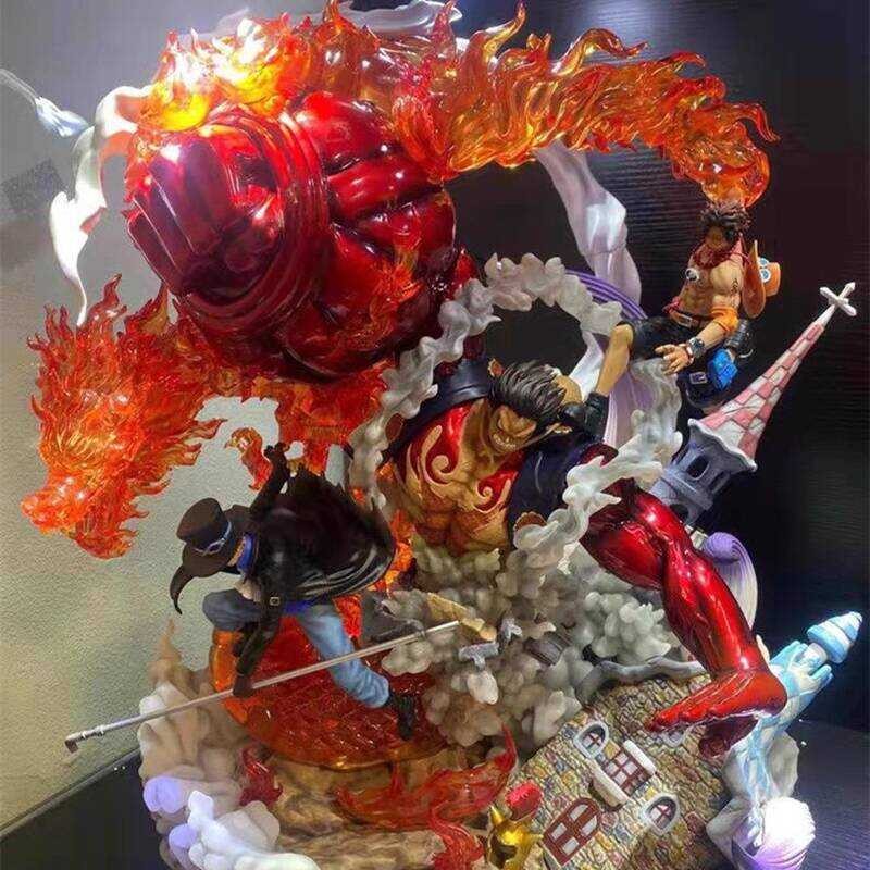 Piece Anime One Figures Collectible Blind Box 2D Figures Dolls Models ...