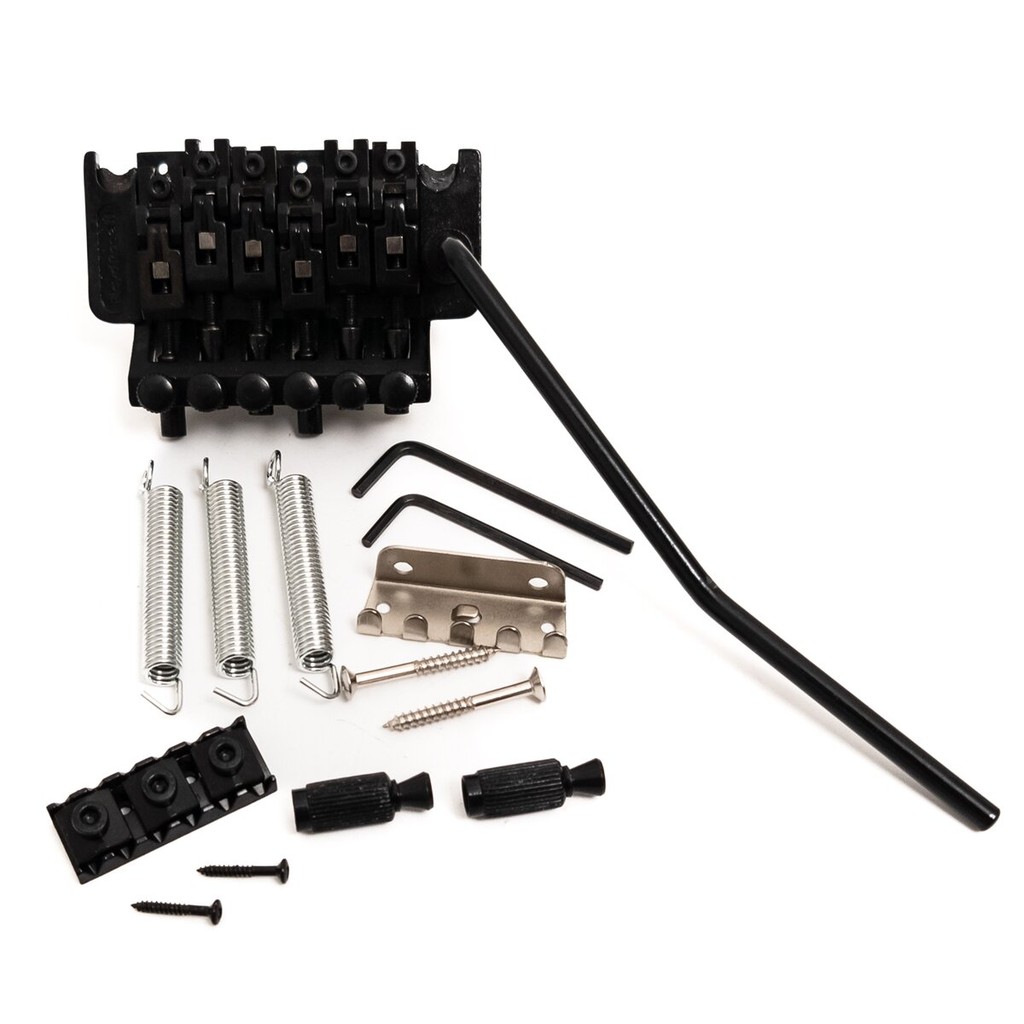 Floyd Rose II Double Locking Tremolo System Bridge (Black/Chrome ...
