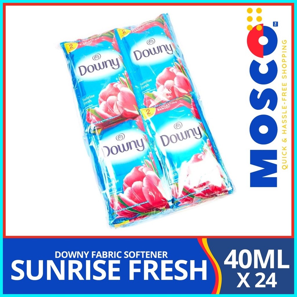 DOWNY Sunrise Fresh Fabric Conditioner 24 x 40mL | Shopee Philippines