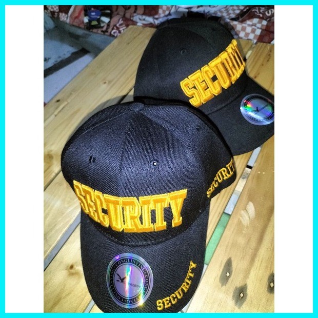 SECURITY GUARD BALL CAP (EMBROIDERY) | Shopee Philippines