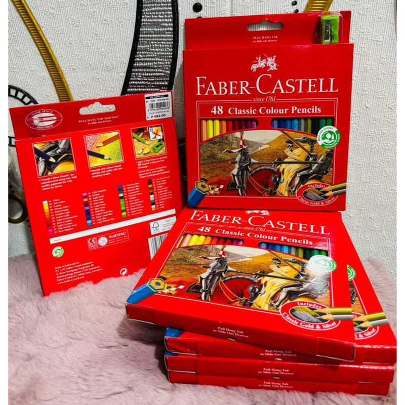 Faber-Castell 24S 36S 48S Watercolour / Classic Colour Pencils Fb8 ...