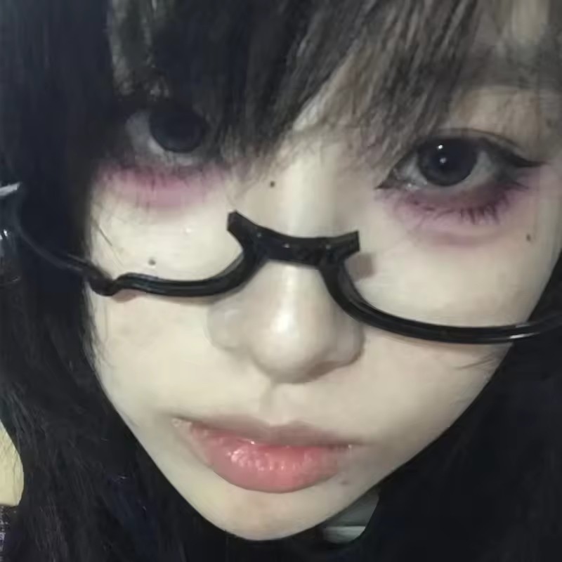 1/2Pcs Fashion Anime Cosplay Crying Eyewear - Korean Unisex Y2K Cosplay ...