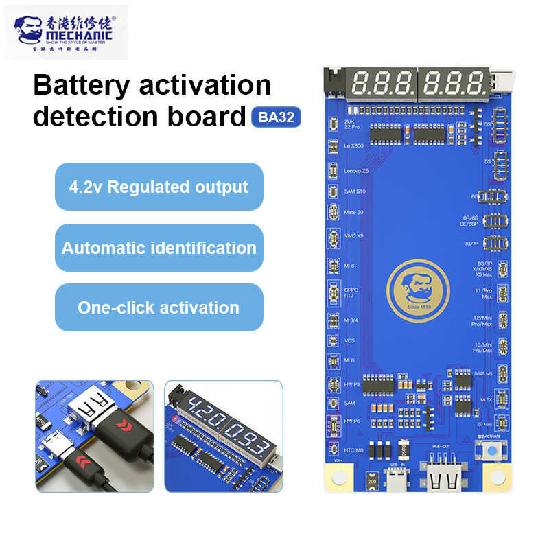 Ba33 NIC Ba27 Ba32 Detection Board Para Sa Ip5-13Pm Android Battery ...