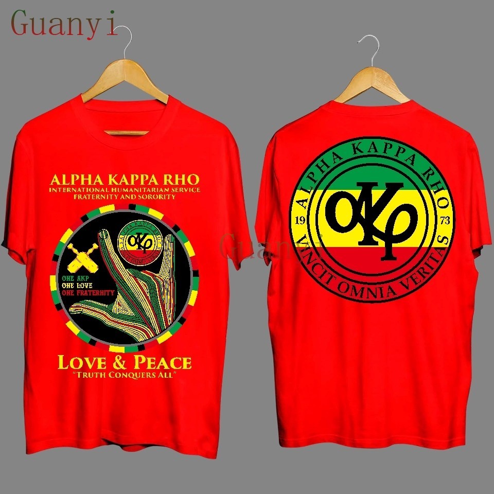 AKP Alpha Kappa Rho Skeptron Anniversari frat Shirt Black and White ...