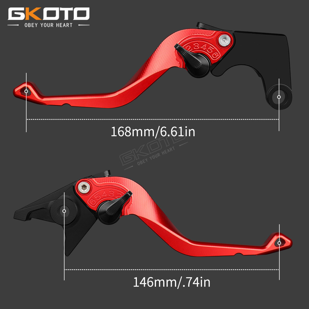 For Honda CB650R CB650F CBR650R CBR650F 2014-2021 2022 New style CNC Ajustable Short Brake ...