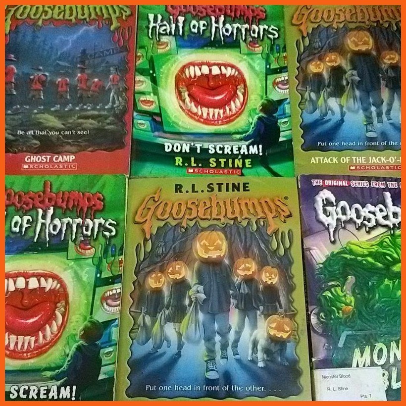 R. L. Stine - Goosebumps, Fear Street, Point Horror, Etc. | Shopee ...