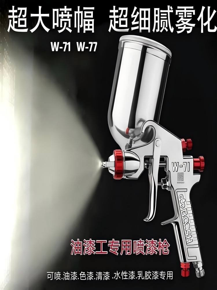 Taiwan Dr. W-71/W-77 Upper And Lower Pot Paint Spray Gun High ...