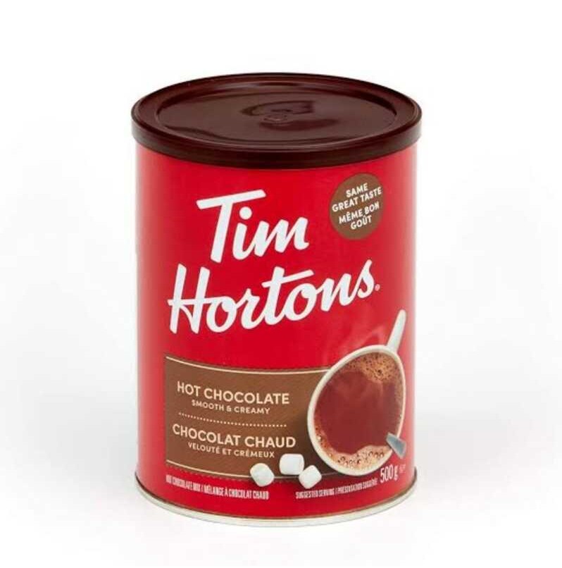 Tim Hortons Hot Chocolate Smooth and Creamy Mix 500 gram | Shopee ...