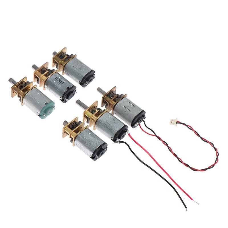 28/40/60/300Rpm Mini Micro N20 Gear Slow Speed Metal Gearbox Reducer ...