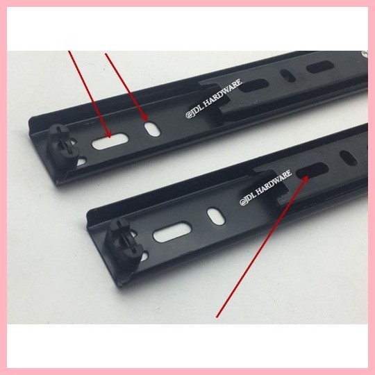 2508 1 PAIR 14 INCHES DRAWER SLIDE ROLLER DRAWER GUIDE | Shopee Philippines
