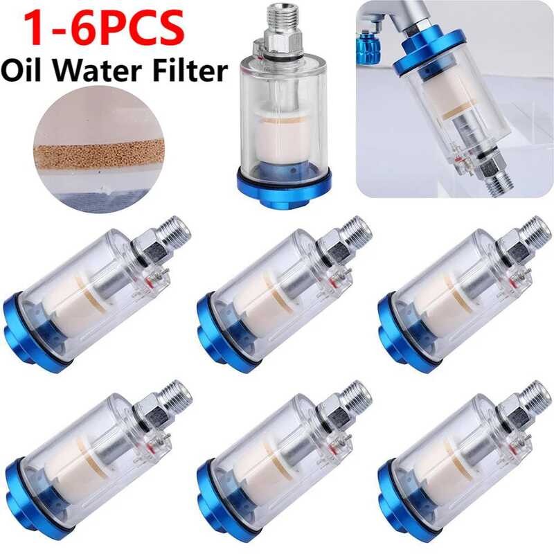 1/4 Inch Air Compressor Water Oil Separator Spray Paint Gun Oil Water ...