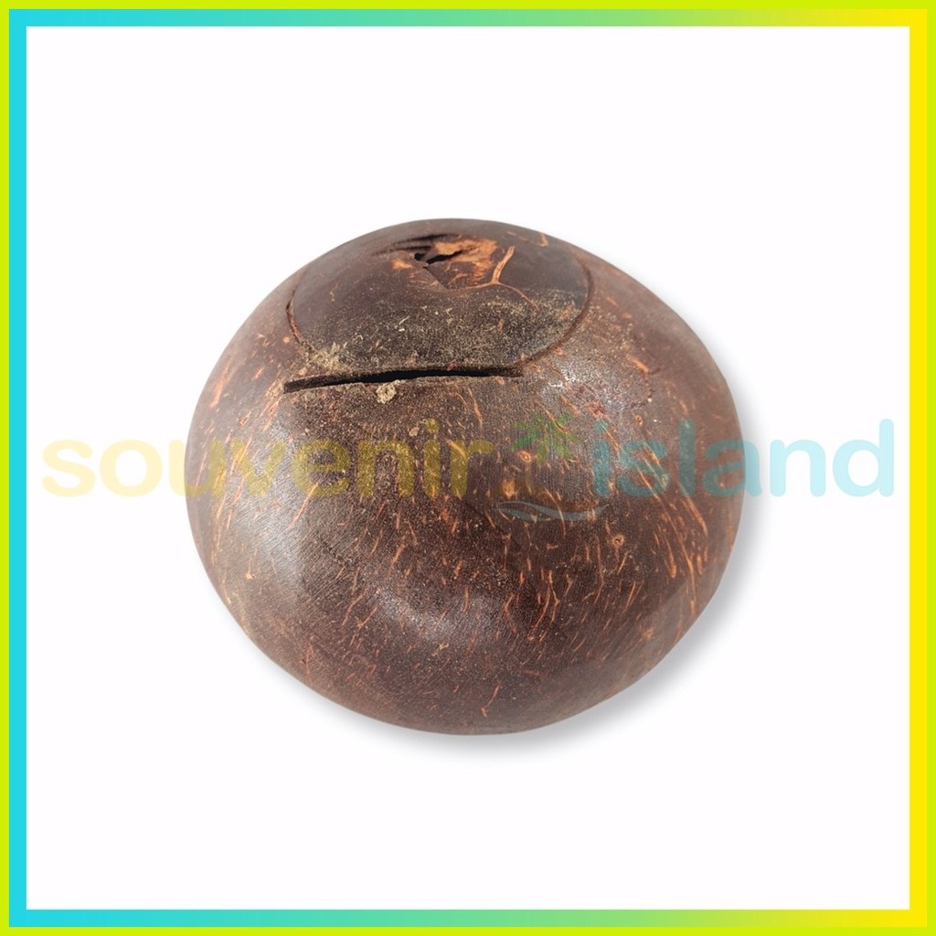 Coconut Shell Bao Coin Bank / Alkansya Philippine Souvenir | Shopee ...