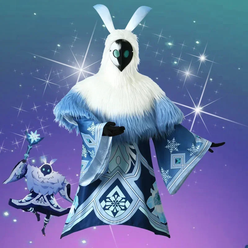 Abyss Mage Costume Genshin Impact Uniform Wig Anime Chinese Style ...