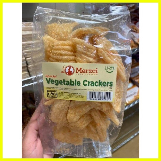 MERZCI VEGETABLE CRACKERS 65g | Shopee Philippines
