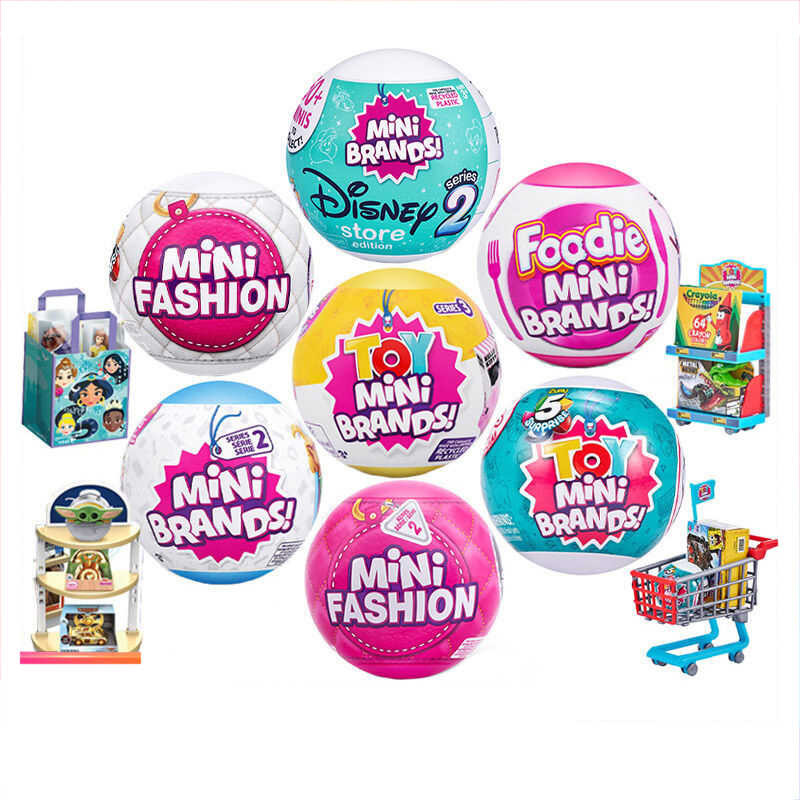 1Pcs Mini Brands Toys 5 Surprise Mini Brands Toy Miniature Toys Mystery ...