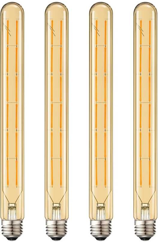 Leools T300 Long Bulb, 12W Dimmable Tubular Bulb, Equivalent To 100 ...