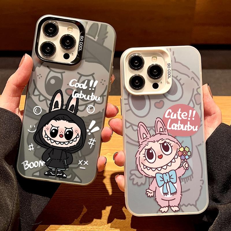 Labubu Cover for iPhone 16 15 Pro Max 11 12 13 Mini 14Pro 7 8 Plus ...