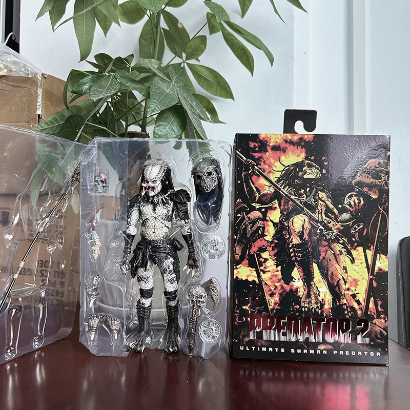 NECA Shaman Ahab Ultimate Scout Warrior Predator Battle Dred City ...