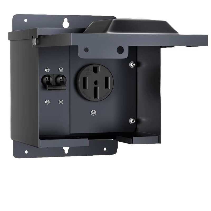 Deltac Pop-1-50A-C Wall-Mounted Power Socket Weatherproof Electrical ...