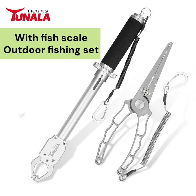 Aluminum Alloy Fish Clamp with Fish Scale and Fish Control Fishing ...