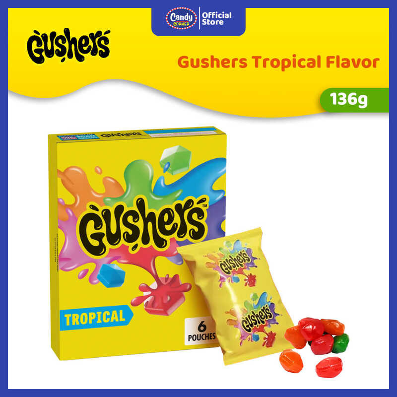 Gushers Tropical Candy 136G 972 5D5 | Shopee Philippines