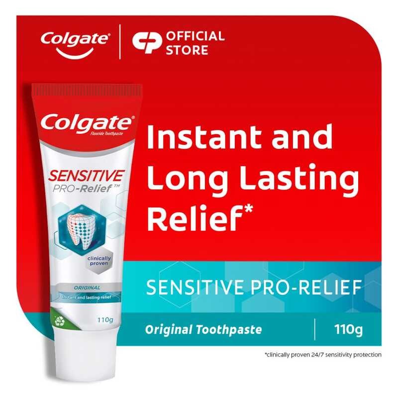 Colgate Sensitive Pro-Relief Toothpaste 110G | Shopee Philippines
