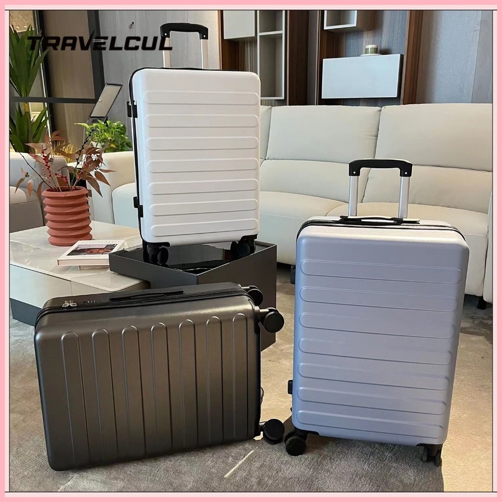 TRAVELCUL 20/24Inchs Business Luggage Durable Suitcase 360° Universal ...