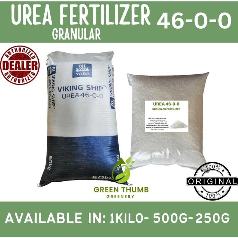 UREA 46-0-0 GRANULAR FERTILIZER - 1Kg/500G/250G/125G Cyt 77 | Shopee ...