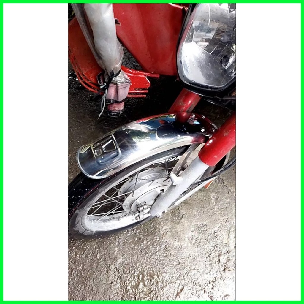 STAINLESS FRONT FENDER SUPREMO (Tapaludo) | Shopee Philippines