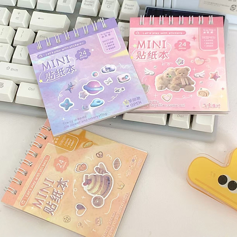 Mini Cute Stickers Cartoon Creative DIY Notebook Stationery Student ...