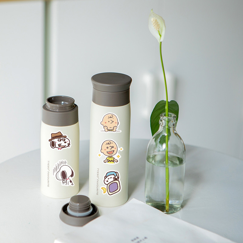 120 Pcs Snoopy Stickers - Cute Cartoon Sticker Set for DIY Decor, Ideal ...