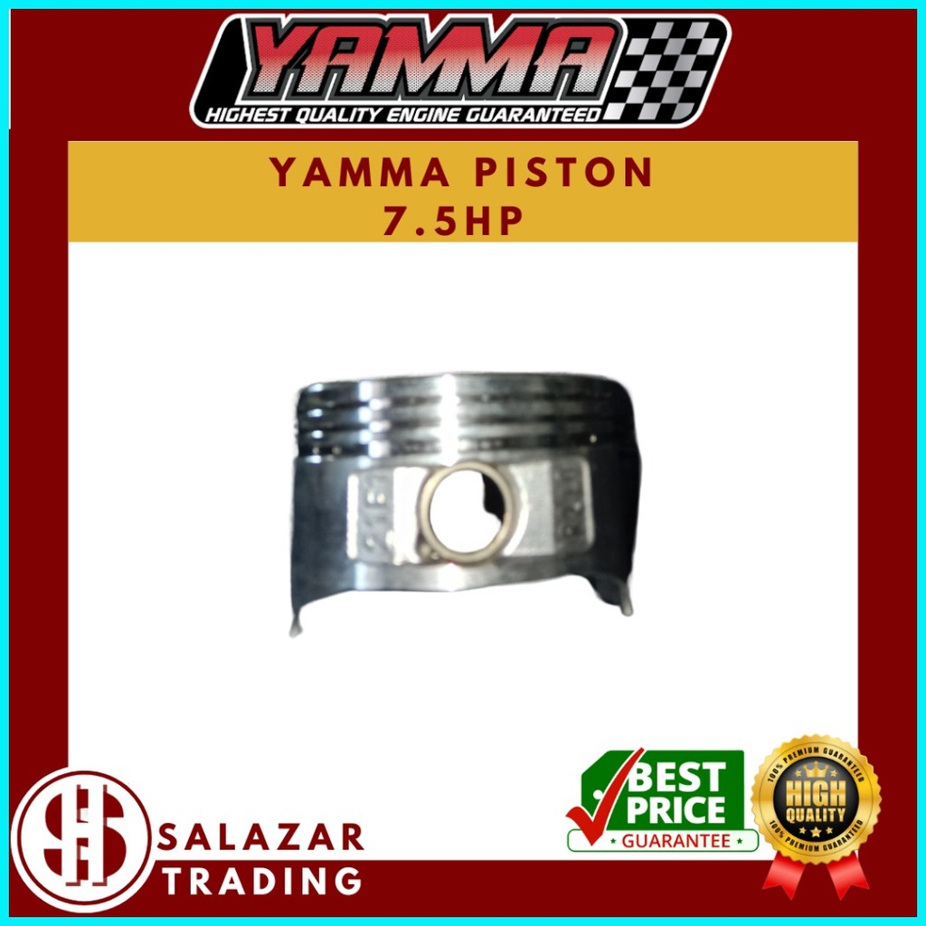 YAMMA PISTON ASSY WITH PIN FOR 7.5HP GASOLINE ENGINE | Shopee Philippines
