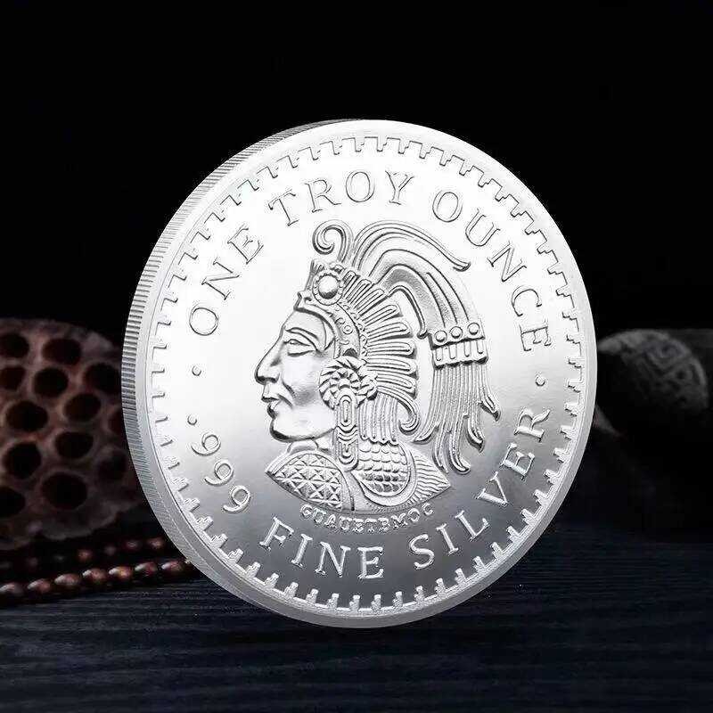 Maya COD .999 Fine Sier Commemorative Coin Mexico Prophecy Calendar ...