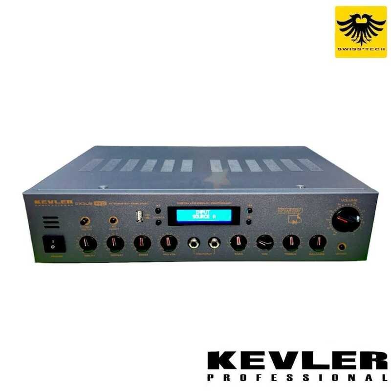 Original Kevler Professional Gx-3Ub PRO Usb/Fm/Bluetooth 300W X2 ...