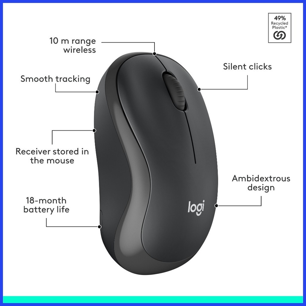 Logitech 295 Wireless Mouse & Keyboard Combo USB, Silent Touch, Numpad ...