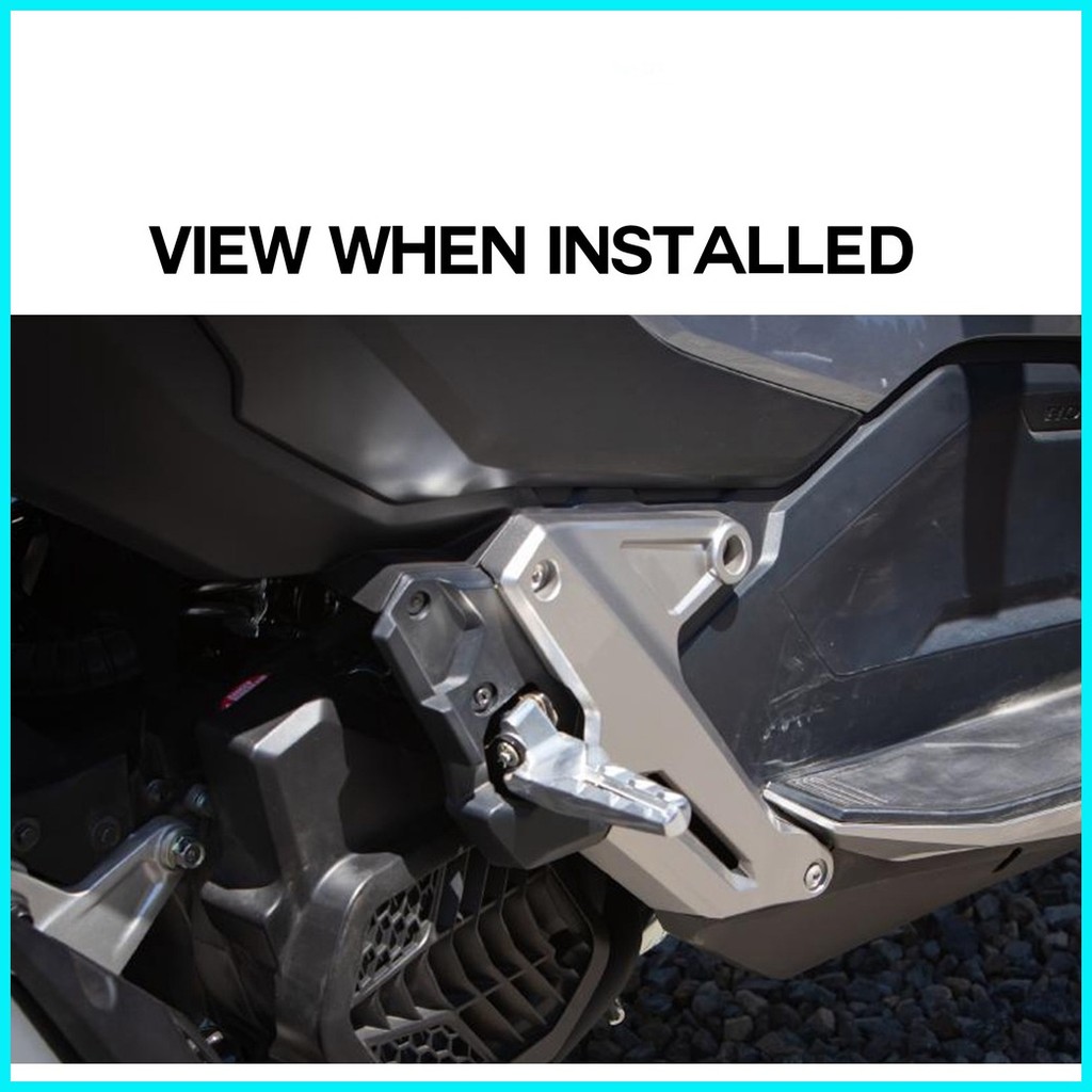 HONDA ADV 150/160 ALLOY FOOT REST ASSY REAR PASSENGER FOOTPEG STEP BAR ...