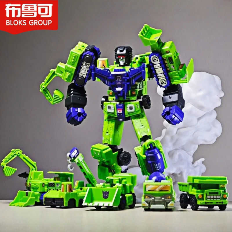 Blokees Transformers Starry Edition Vol.3 Devastator OPTIMUS PRIME MEGATRON BUMBLEBEE Armored ...