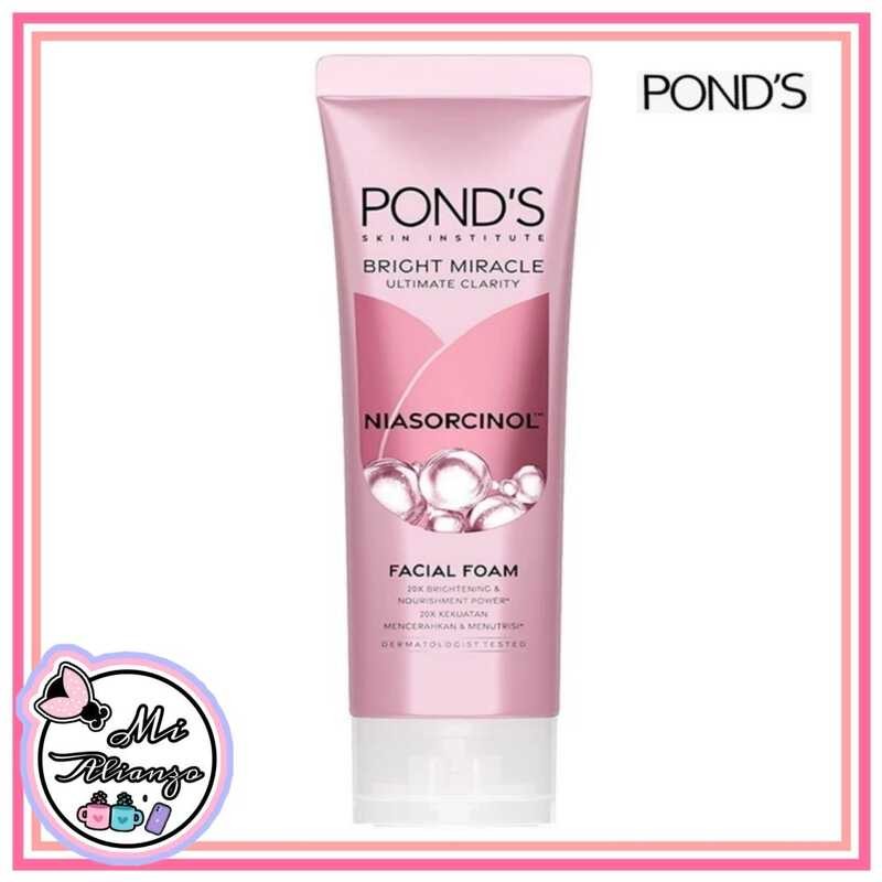 Ponds Bright Miracle Niasorcinol Facial Foam (50/100G) 3 | Shopee ...