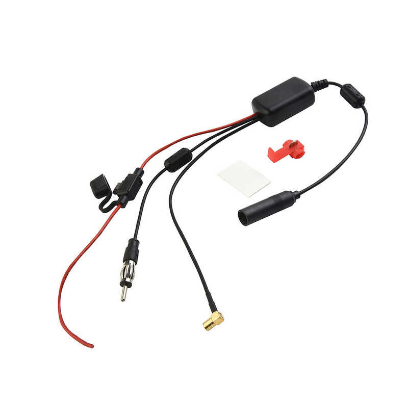 Stereo Aerial DAB AM FM Radio Car Splitter Signal AMP Booster 3 In 1 ...