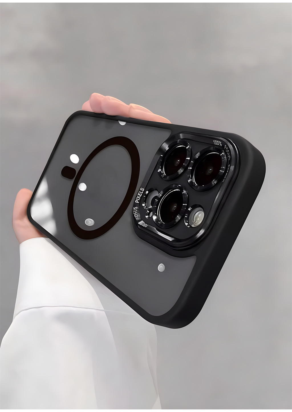 New 16 Metal Lens Phone Case for IPhone 16 Pro Max 12 13 14 15 Pro Max ...