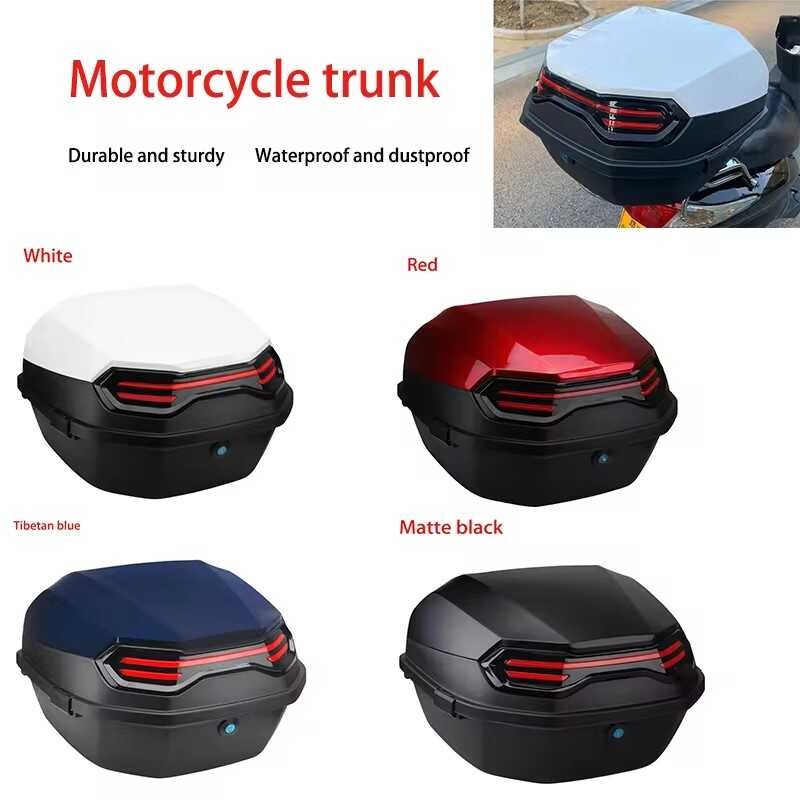 Trunk Universal Mounting Case Tail Lockable Top Lage Storage Box ...