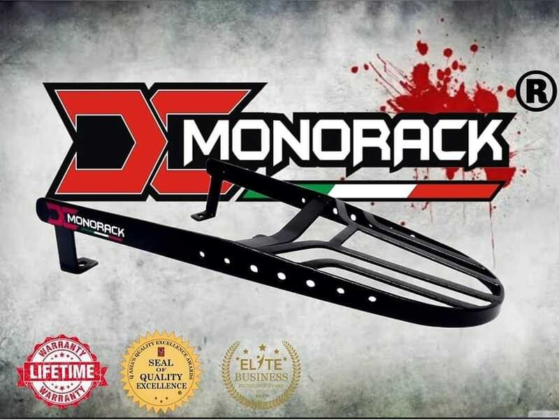 Monorack DC & Rack X Top Box Bracket For Yamaha I125/ MSI MXI 125 ...