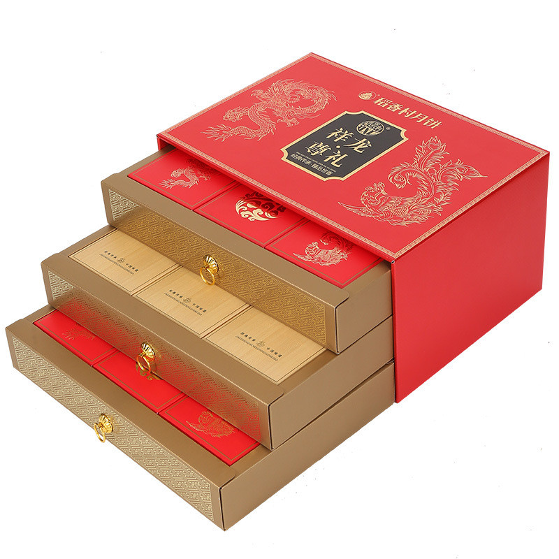 Daoxiangcun Mooncake Gift Box, Various Combinations, Egg Yolk, Lotus ...