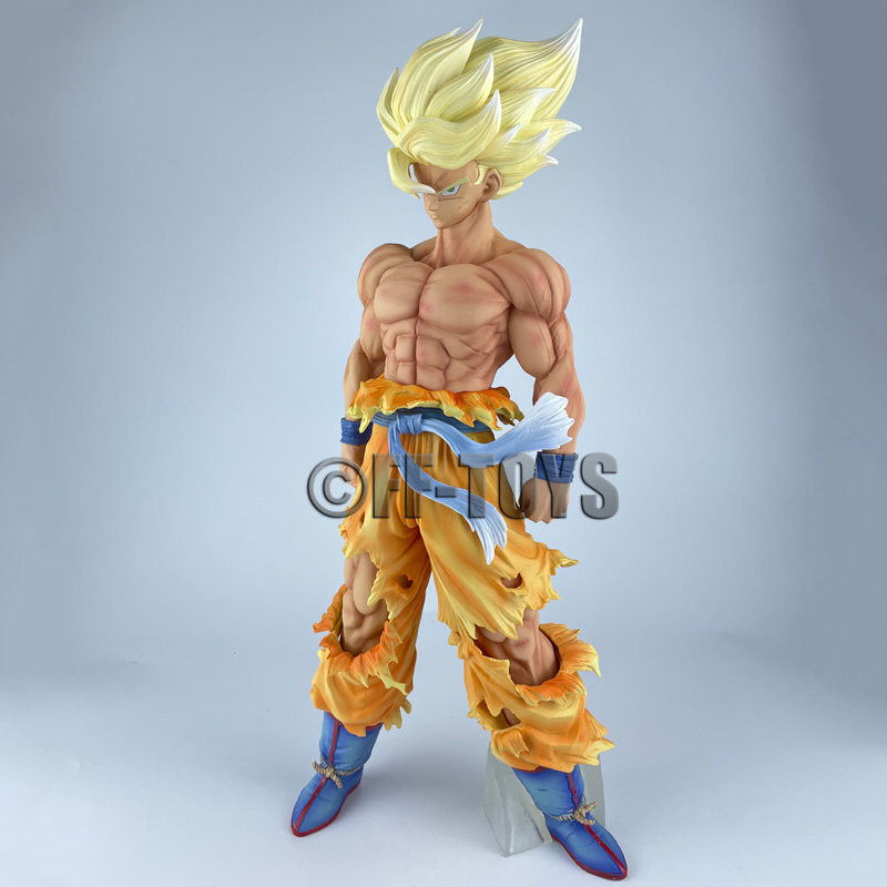 28Cm Dragon Ball Z Son Namek Figure Super Saiyan Goku Statue PVC Action ...