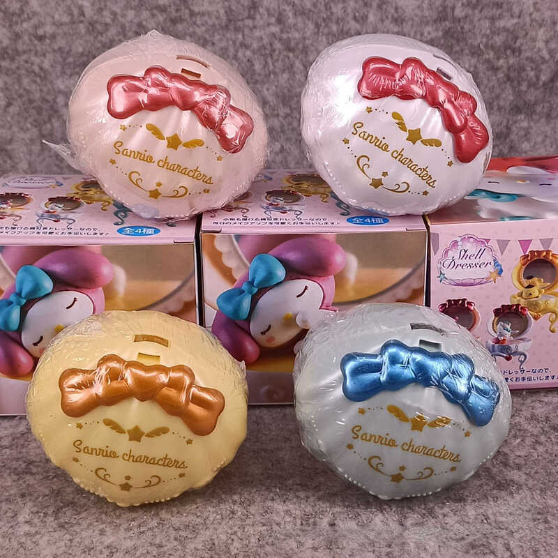 Sanrio Cinnamoroll Shell Dresser Action Figures My Melody Pom Purin ...