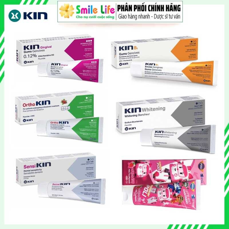 Smile LIFE [UNK] Kinb5 Toothpaste, Gingivitis, Recovery KinB5, Sensikin ...
