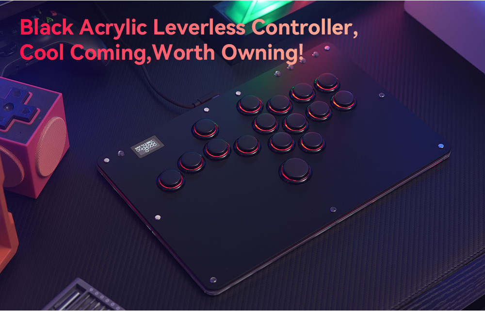 Joystick Arcade Leverless Controller Hitbox Fightstick For PC/ Ps4 ...