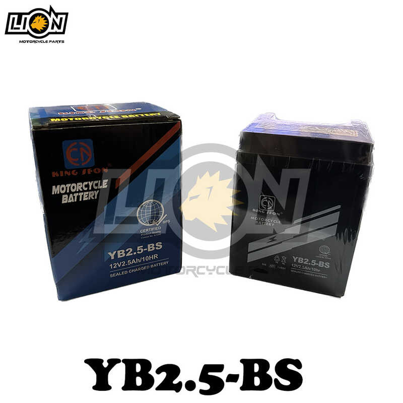Motorcycle LION KING SFON Battery | Shopee Philippines